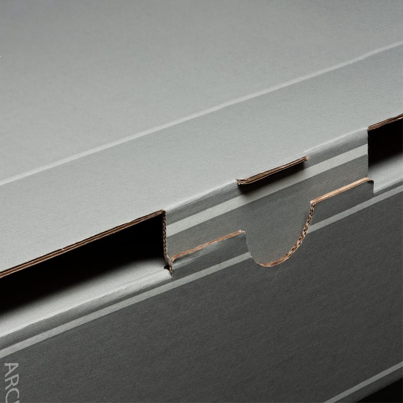 Boîtes d'archives définitives ou longue conservation en carton